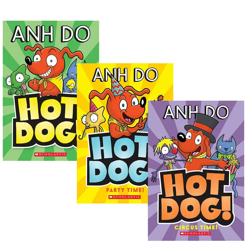 Libro-de-cuentos-de-lectura-de-puente-de-escuela-primaria-Hot-Dog-Anh ...