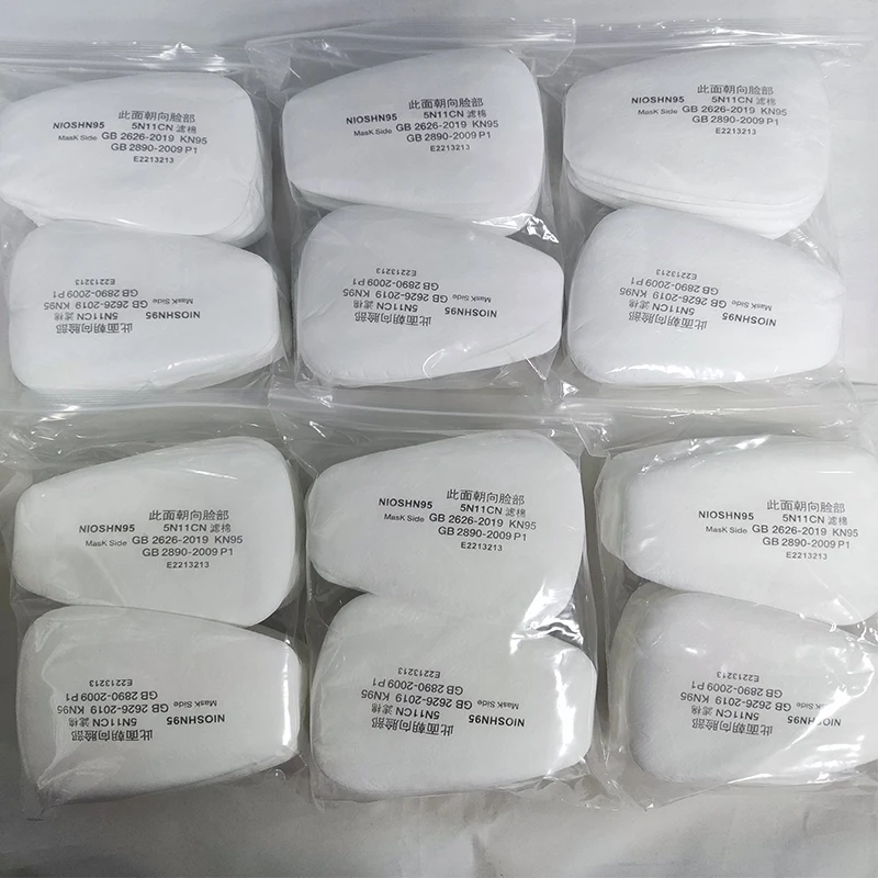 Wholesale-Dust-proof-5N11-Cotton-Filters-501-For-3M-6001-6002-6004-6200 ...