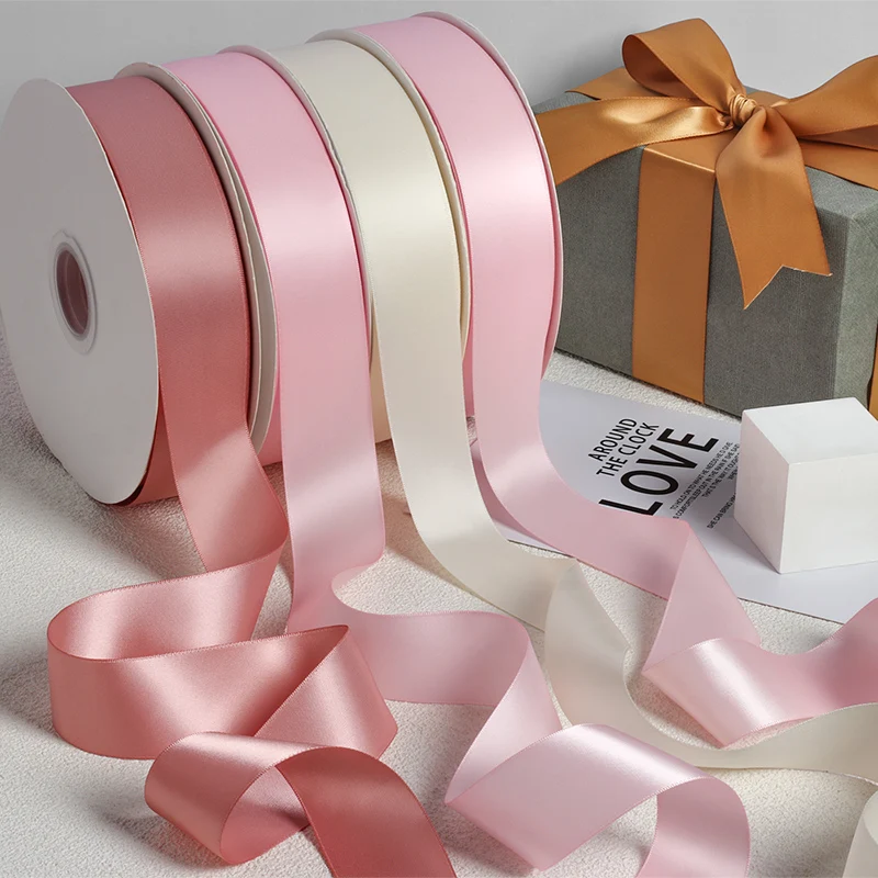 100metre/Roll high quality ribbon for crafts wedding Decorations DIY ...