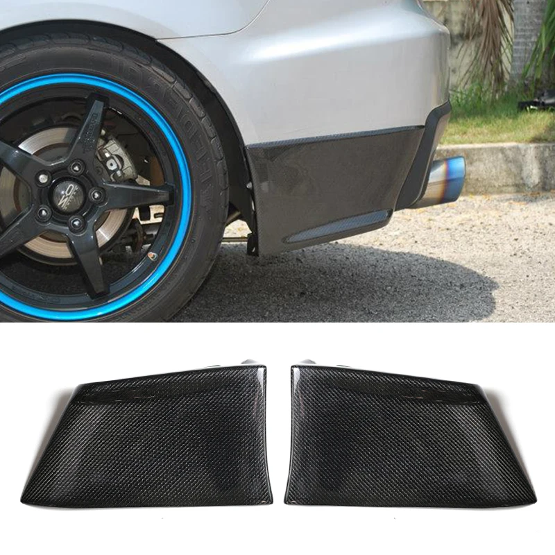 Adequado Para Mitsubishi LANCER EVO X Fibra De Carbono Saia Traseira ...