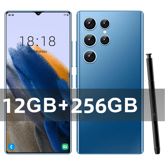 S24 Ultra-6.8 HD Screen Smartphone, Original 5G, 4G, Dual Sim, Android 13, Celular Desbloqueado ...