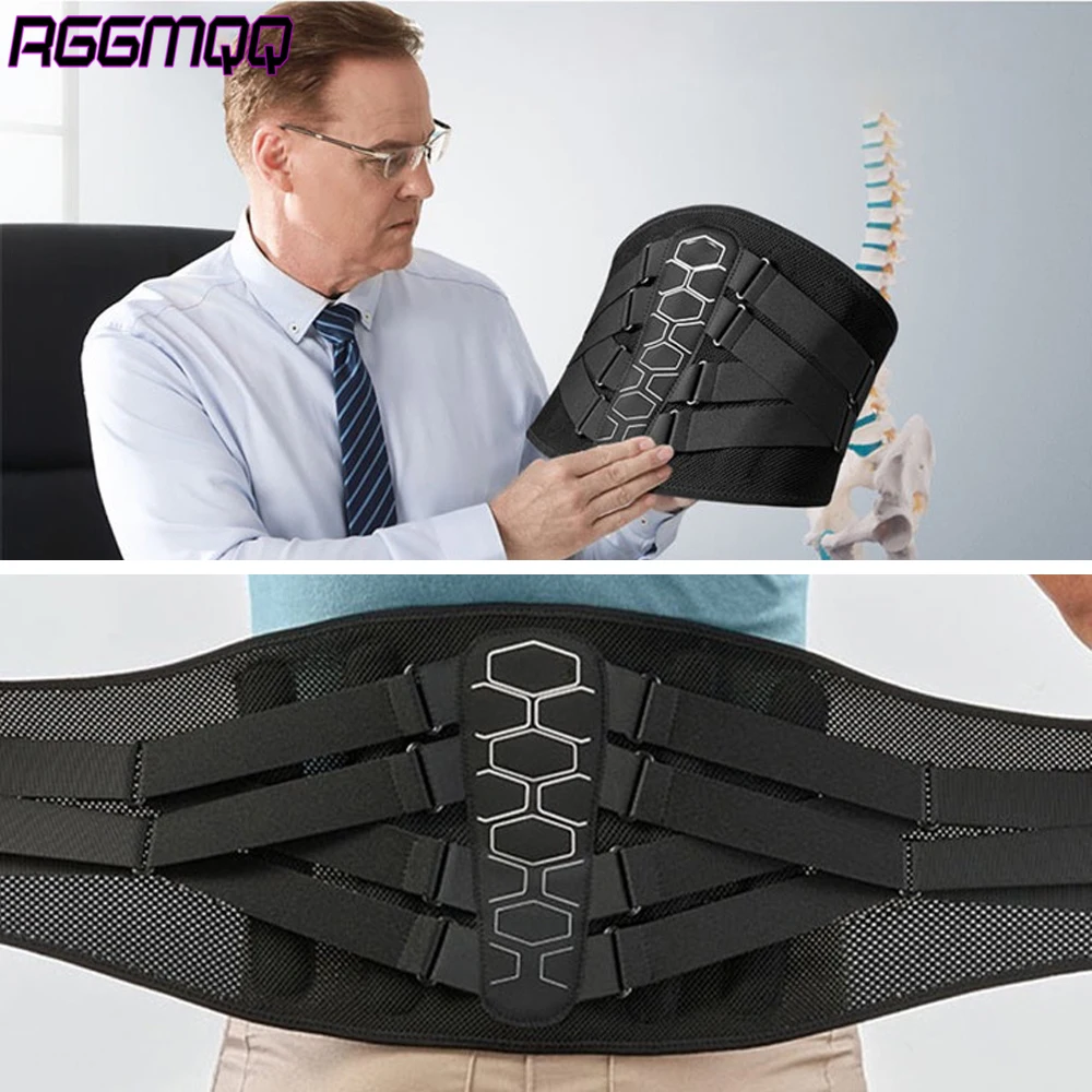 Back Brace for Lower Back Pain Relief - Lumbar Support Belt with ...