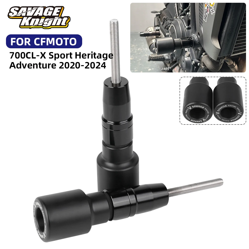 Motorcycle Frame Sliders Crash Guard Protector For CFMOTO 700CL-X ...