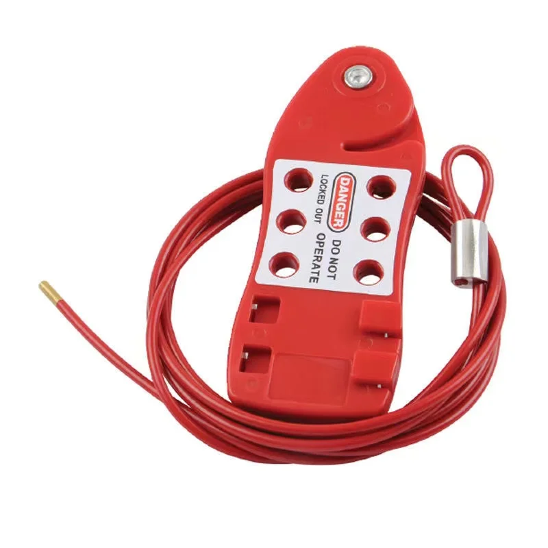 Economy-Cable-Lockout-Fish-Type-Cable-Safety-Lock-With-Insulated-Steel ...