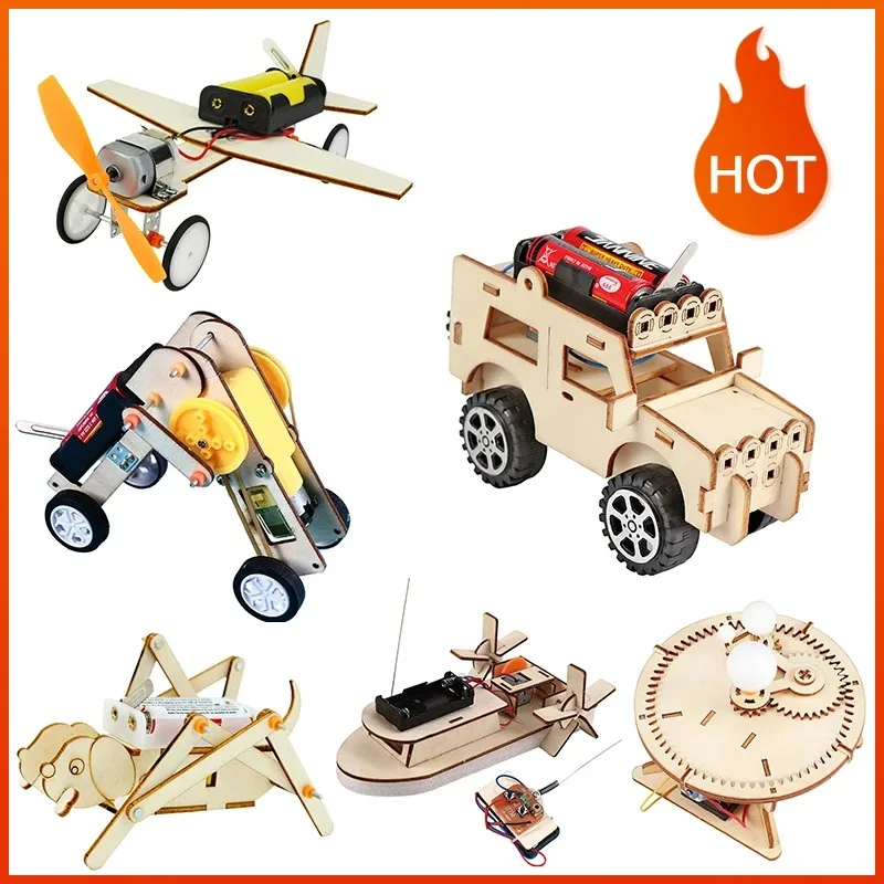 Kids-DIY-Science-Toy-Educational-Scientific-Experiment-Kit-Hydraulic ...