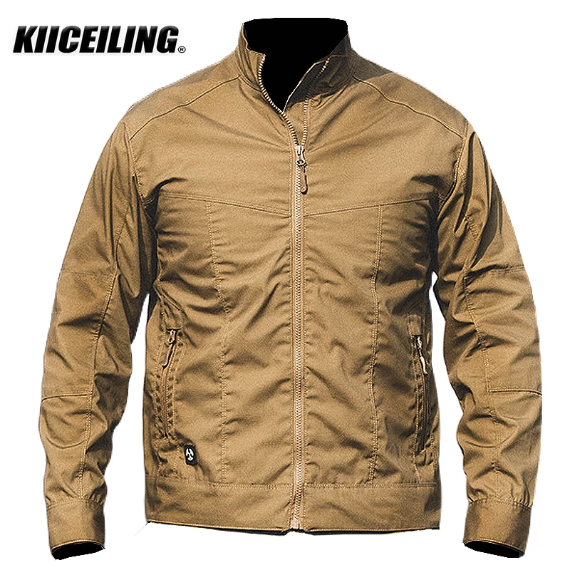 KIICEILING KC Hiking Multicam Military Bomber Tactical Jackets For Men ...