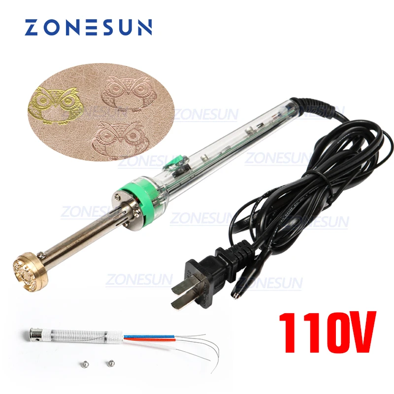 ZONESUN-Leather-Embossing-Machine-Stamp-Tool-Heat-Embosser-soldering ...