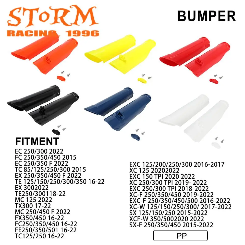 Motorcycle-Motocross-Front-Fork-Shock-Guard-Protector-For-KTM-EXC-EXCF ...