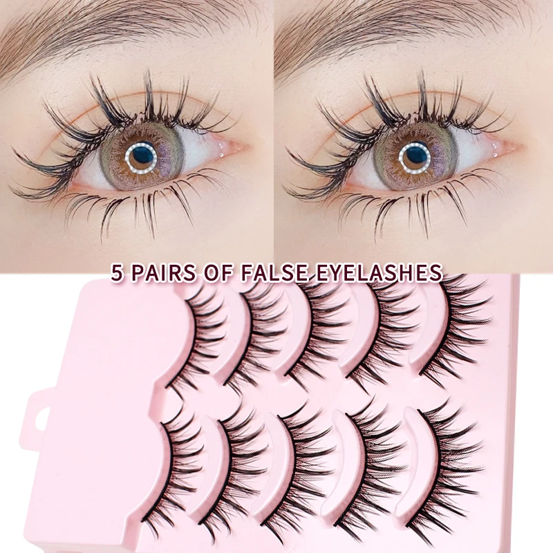 DINGSEN-Japanese-Natural-Eyelashes-Lashes-Cat-Eye-Prom-Performance-Long ...