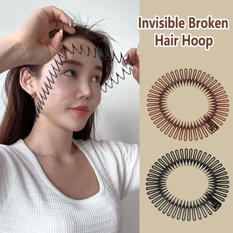 1Pc-lot-Women-Invisible-Broken-Hair-Hairpin-Adult-Full-Circle-Stretch ...