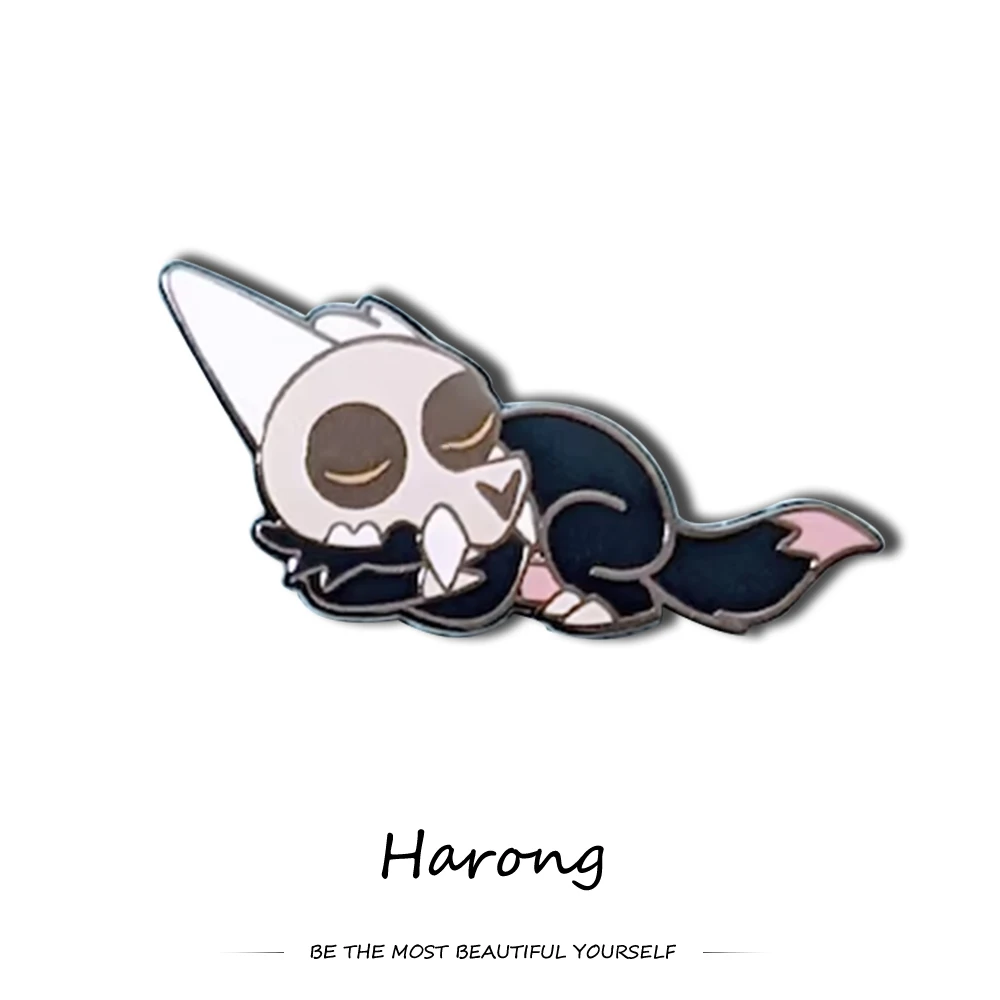 Harong The Owl House Gremlin regla esmalte broche divertido solapa ...