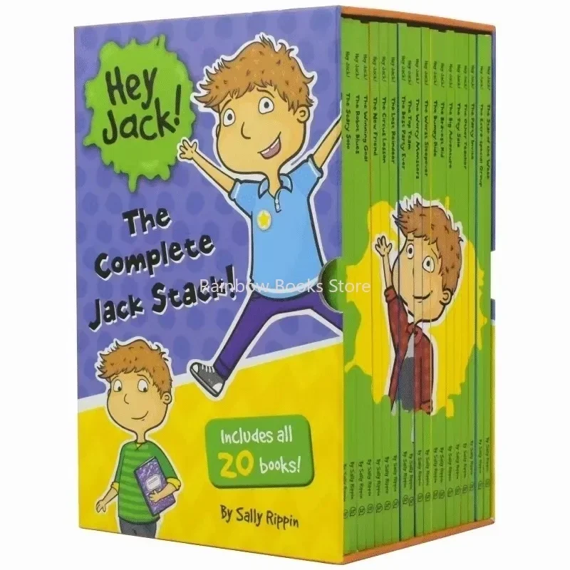 20-Pcs-Set-Hey-Jack-The-Complete-Jack-Stack-English-Picture-Story-Book ...