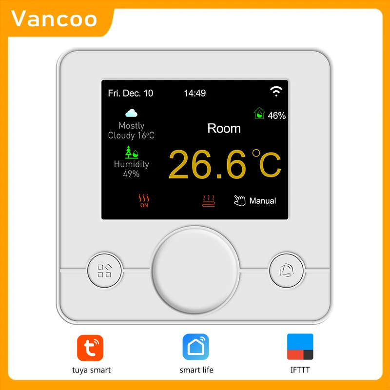 WiFi Thermostat Tuya Smart Digital Warm Floor Thermoregulator for Water ...