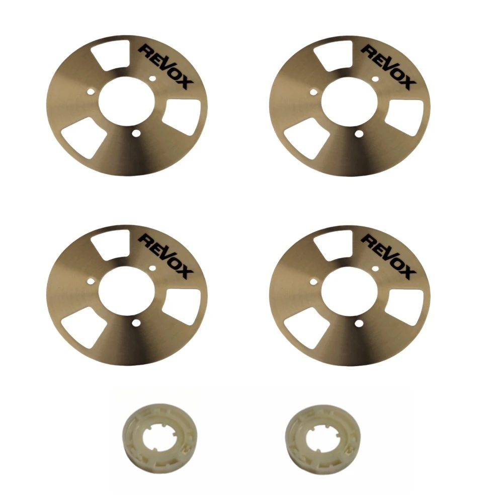 Revox Basf Metal (Aluminum) Reel for Reel To Reel Cassette Tape Kit ...