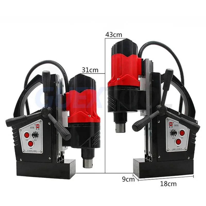 Magnetic Hole Drill Magnetic Drill Attack Machine Adjustable Speed ...