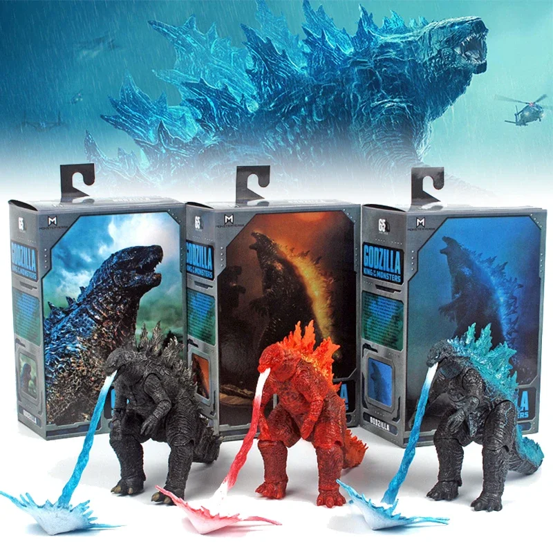 16CM-Godzilla-Figure-Anime-Monster-King-Action-Model-Toys-Gojira-Movie ...
