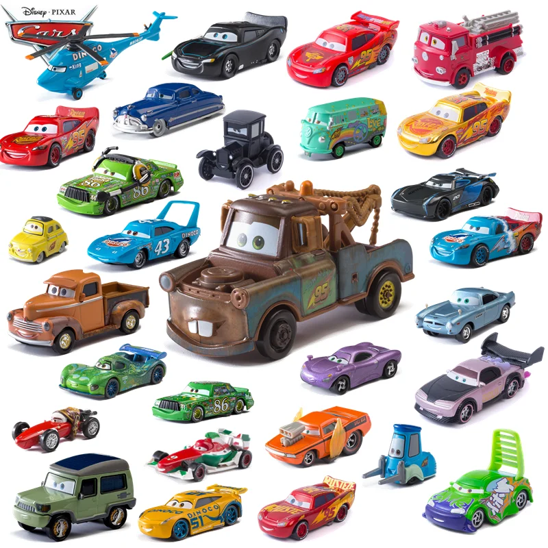 Cars Disney Pixar Cars Lightning McQueen Mater Jackson Storm The King ...
