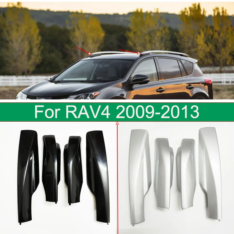Car-Roof-Rack-Rail-End-Decorative-Cover-Housing-Replacement-for-Toyota ...