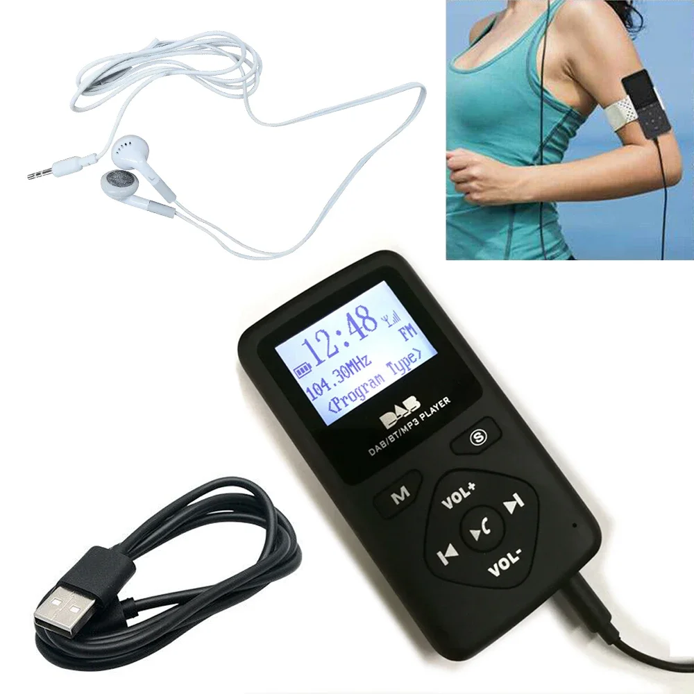Pocket-DAB-DAB-FM-Digital-Radio-Bluetooth-MP3-Player-LCD-Display-Mini ...