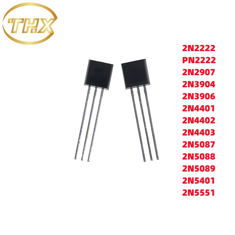 Transistor 100% nouveau, 2N3904 2N3906 2N2907 2N4401 2N4403 2N2222 ...