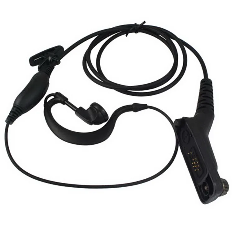 PTT Earpiece Headset Mic for Motorola Xir P8268 P8668 APX6000 APX7000 ...