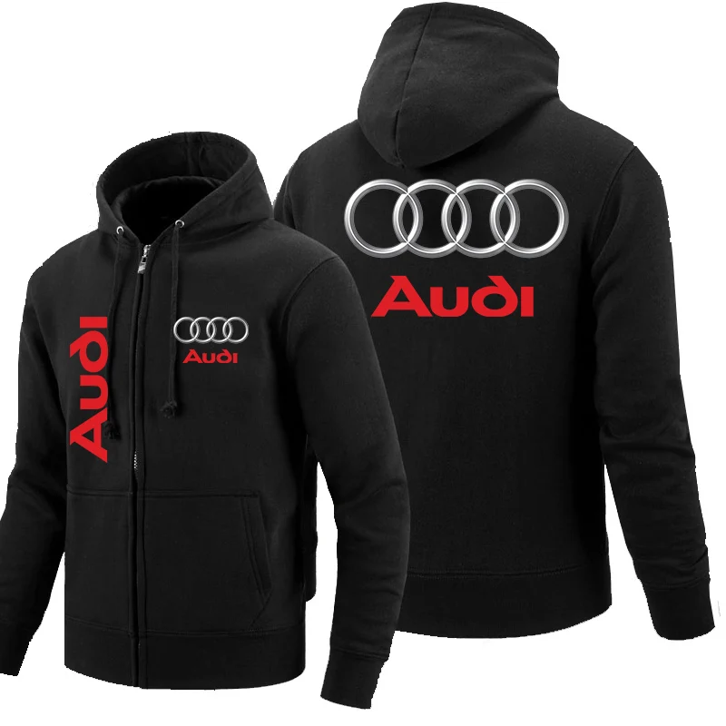 Sudadera-con-capucha-con-estampado-de-logotipo-de-Audi-para-hombre ...