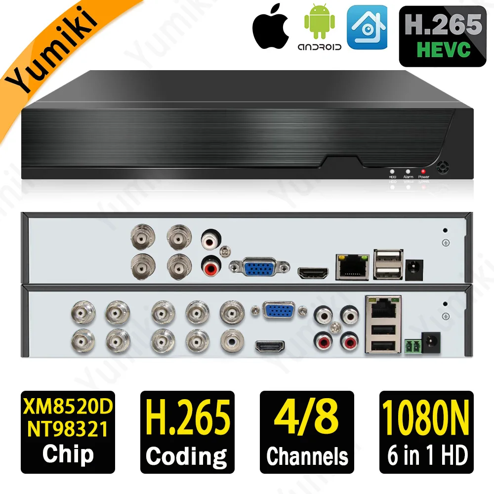CCTV-DVR-4ch-8ch-1080N-AHD-DVR-Digital-Video-Recorder-6-IN-1-Hybrid-DVR ...
