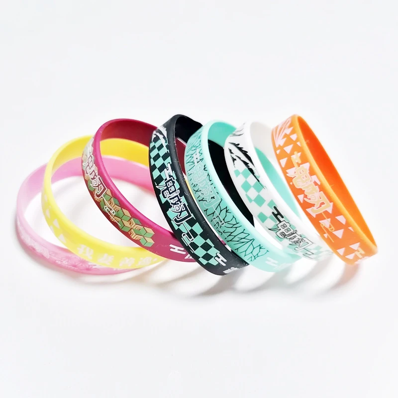 cosplay-anime-demon-slayer-bracelet-bangle-for-women-men-silicone-ring ...