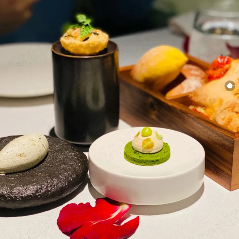 Creative Western Ceramic Dessert Plate Western-style Cold Dishes Pastry ...