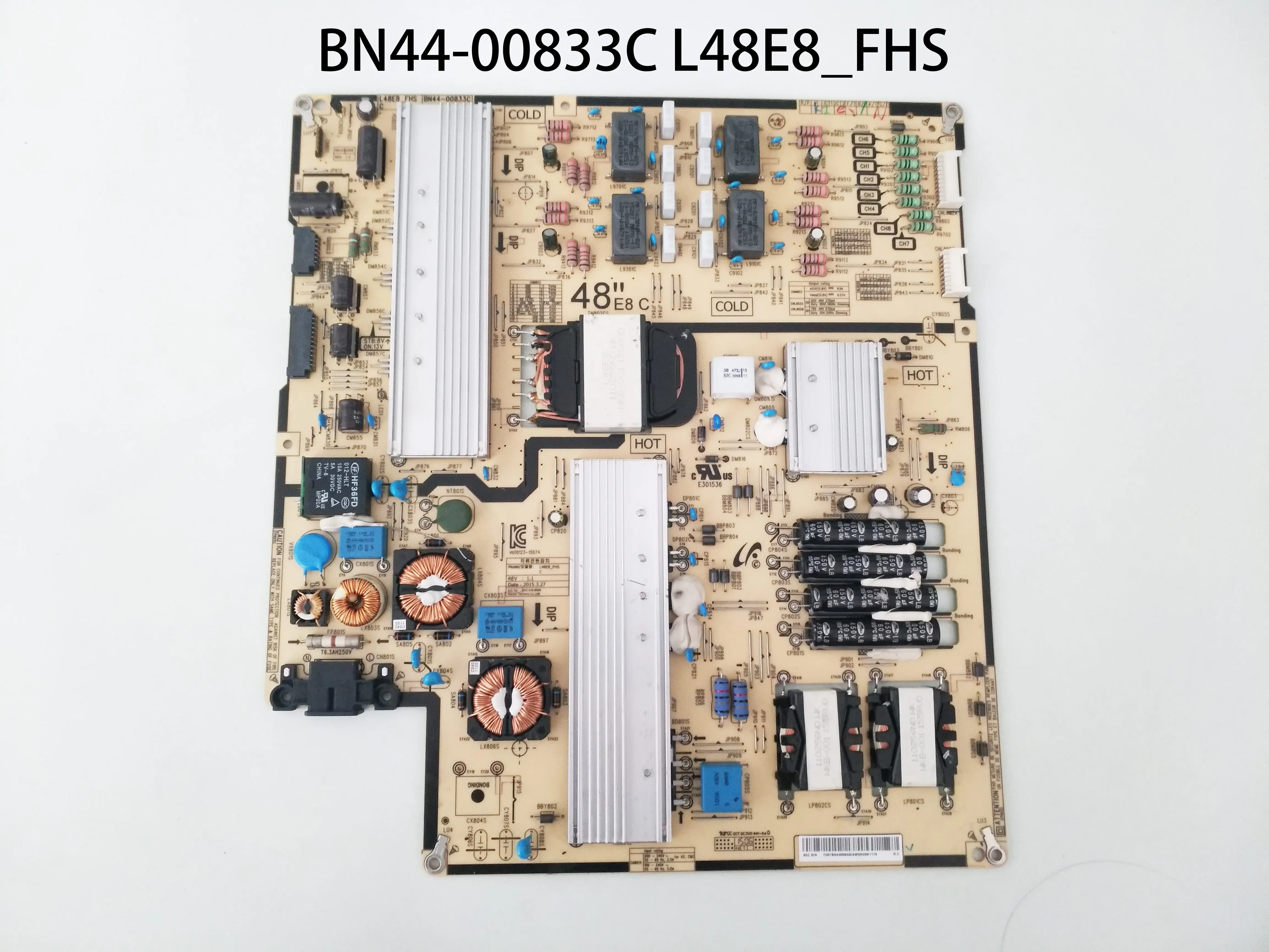 Power-Supply-Board-BN44-00833C-BN44-00833A-L48E8-FHS-is-for-UE48JS8500T ...