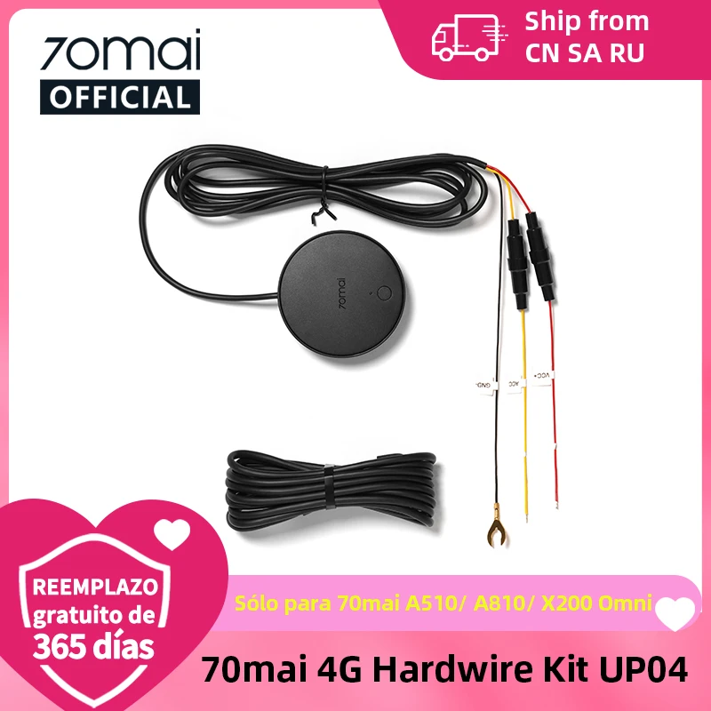 70mai-4G-Hardwire-Kit-UP04-para-70mai-A810-Omni-X200-4G-m-dulo-UP04 ...