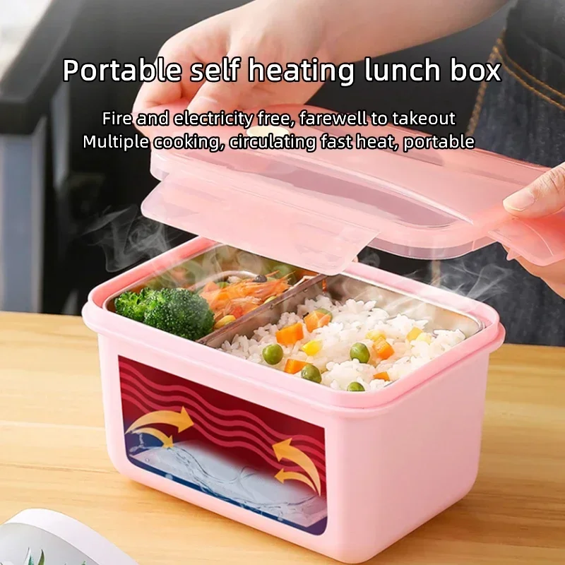 Portable-Self-Heating-Lunch-Box-304-Stainless-Steel-Bento-Box-with-3pcs ...