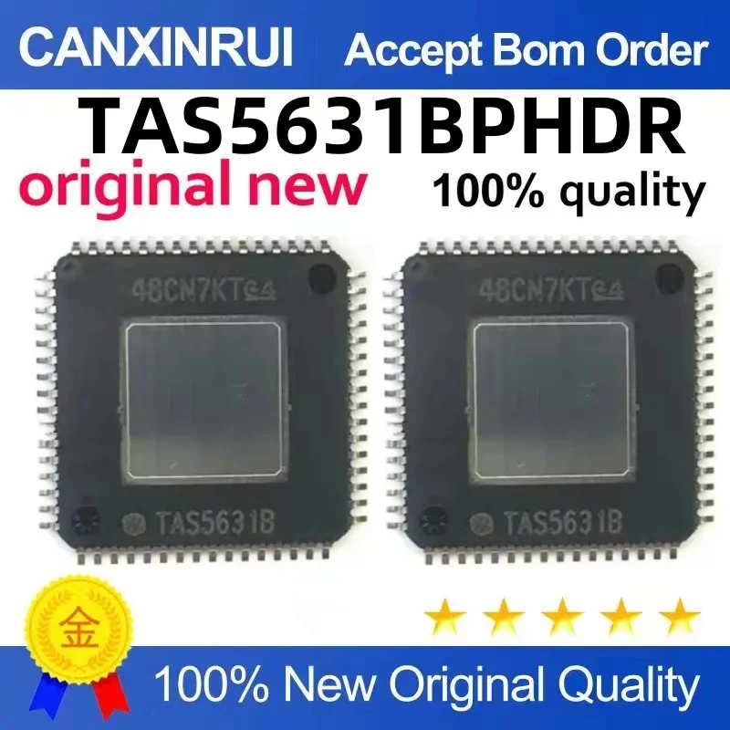 TAS5631BPHDR TAS5631B HTQFP64 package imported audio amplifier ...