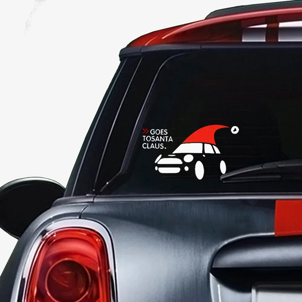 Car-Rear-Window-Sticker-Creative-Christmas-Santa-Claus-Reflective-Decal ...