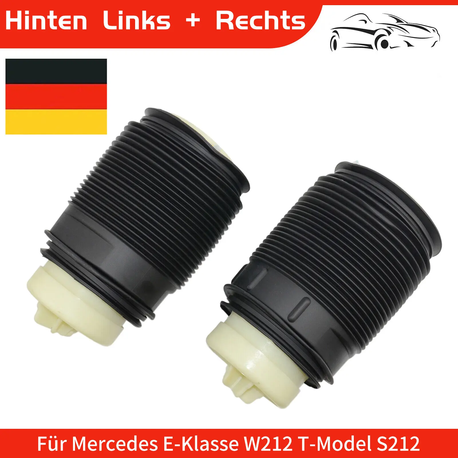 AP02-Pair-of-Air-Spring-Suspension-Bag-Rear-Left-Right-For-Mercedes-E ...