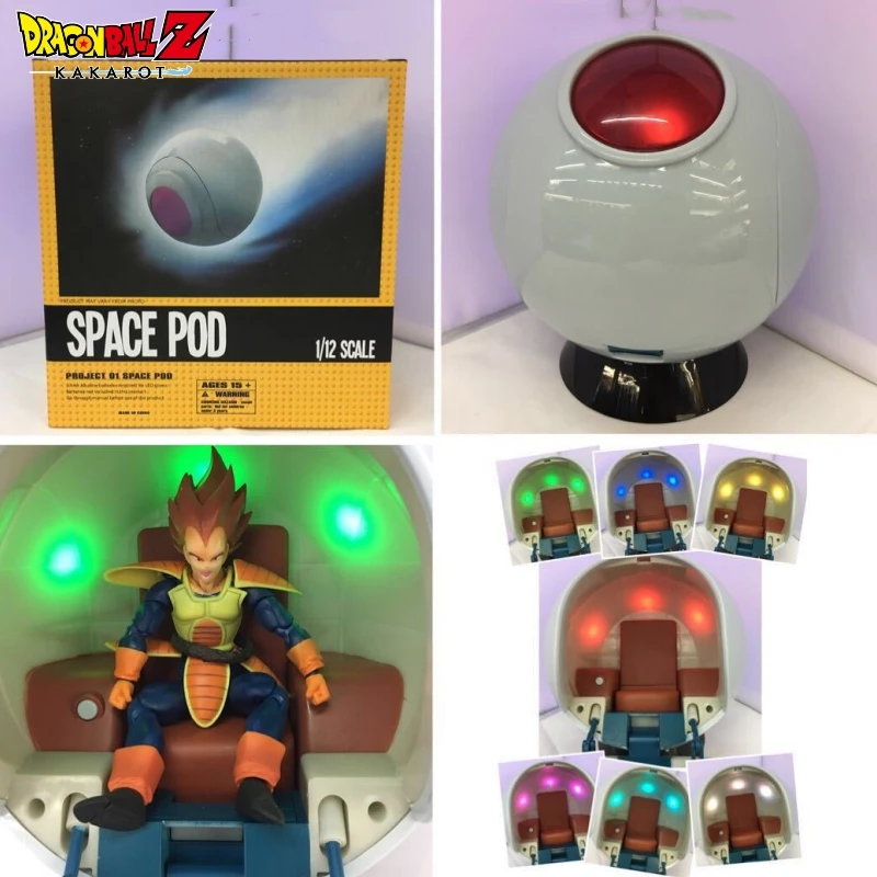 C-psula-espacial-de-Dragon-Ball-Super-Saiyan-Vegeta-modelo-de-decoraci ...