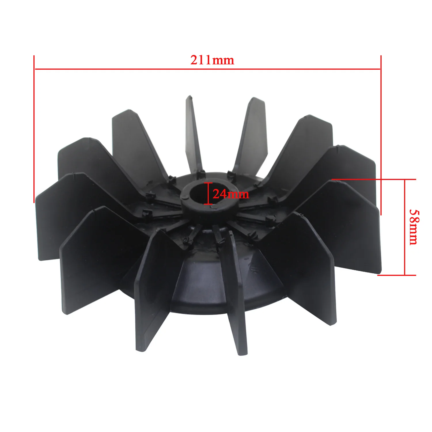 motor fan blade wind cover pump electric motor fan blade plastic ...