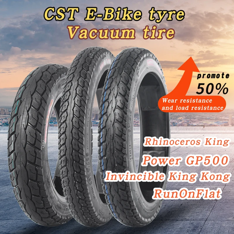 CST-Electric-Bicycle-Vacuum-Tire-E-bike-Tyre-Tyre-King-Kong-Tyre-14x2-5 ...