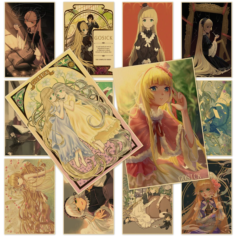 GOSICK-P-ster-De-Arte-De-pared-whitetaper-pintura-De-Anime-Mural ...