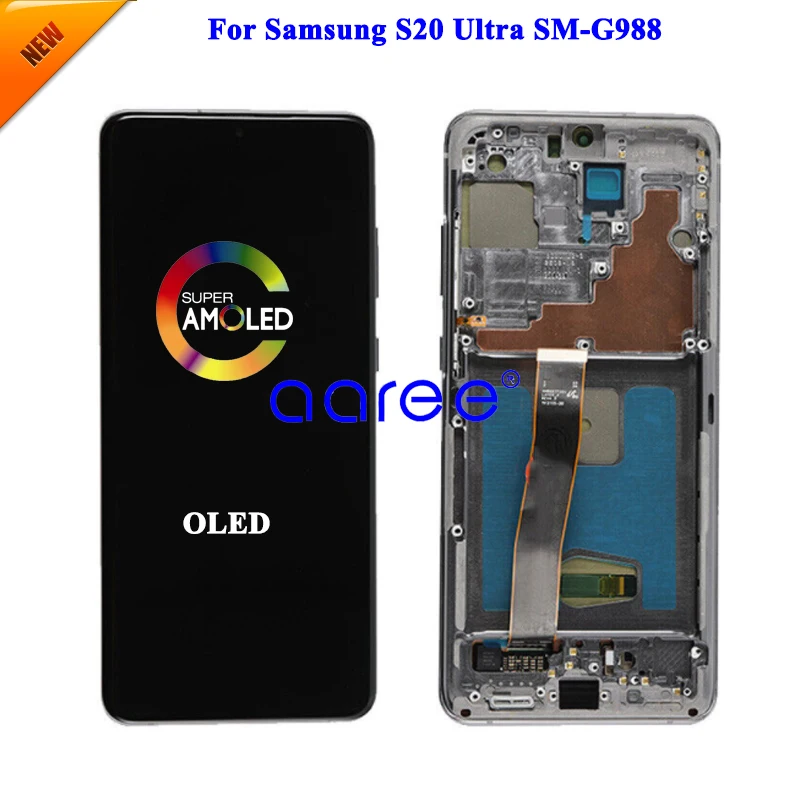 AMOLED-OLED-LCD-For-Samsung-S20-Ultra-For-SAMSUNG-S20-Ultra-G988 ...