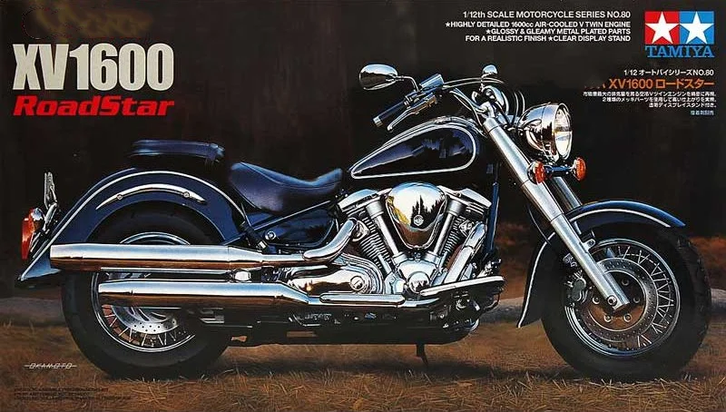 TAMIYA-1-12-XV1600-Roadstar-14080-Assembled-Motorcycle-Limited-Edition ...