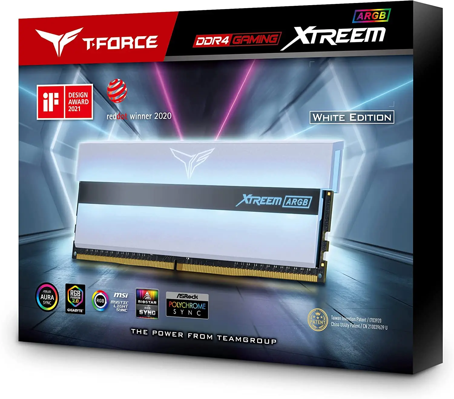Teamgroup-t-force-xtreem-argb-4000mhz-16gb-2x8gb-PC4-36000-duplo-canal ...