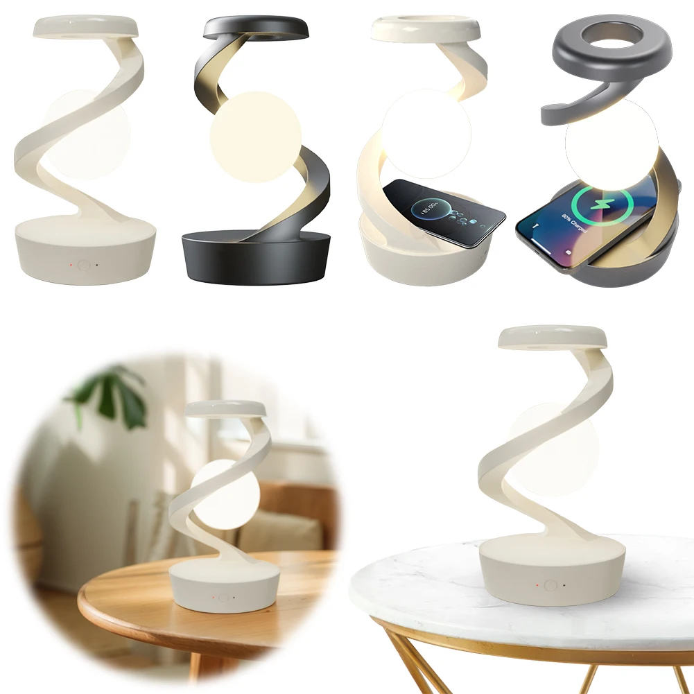 Floating-LED-Night-Light-RGB-Rotating-Wireless-Floating-Lamp-LED ...