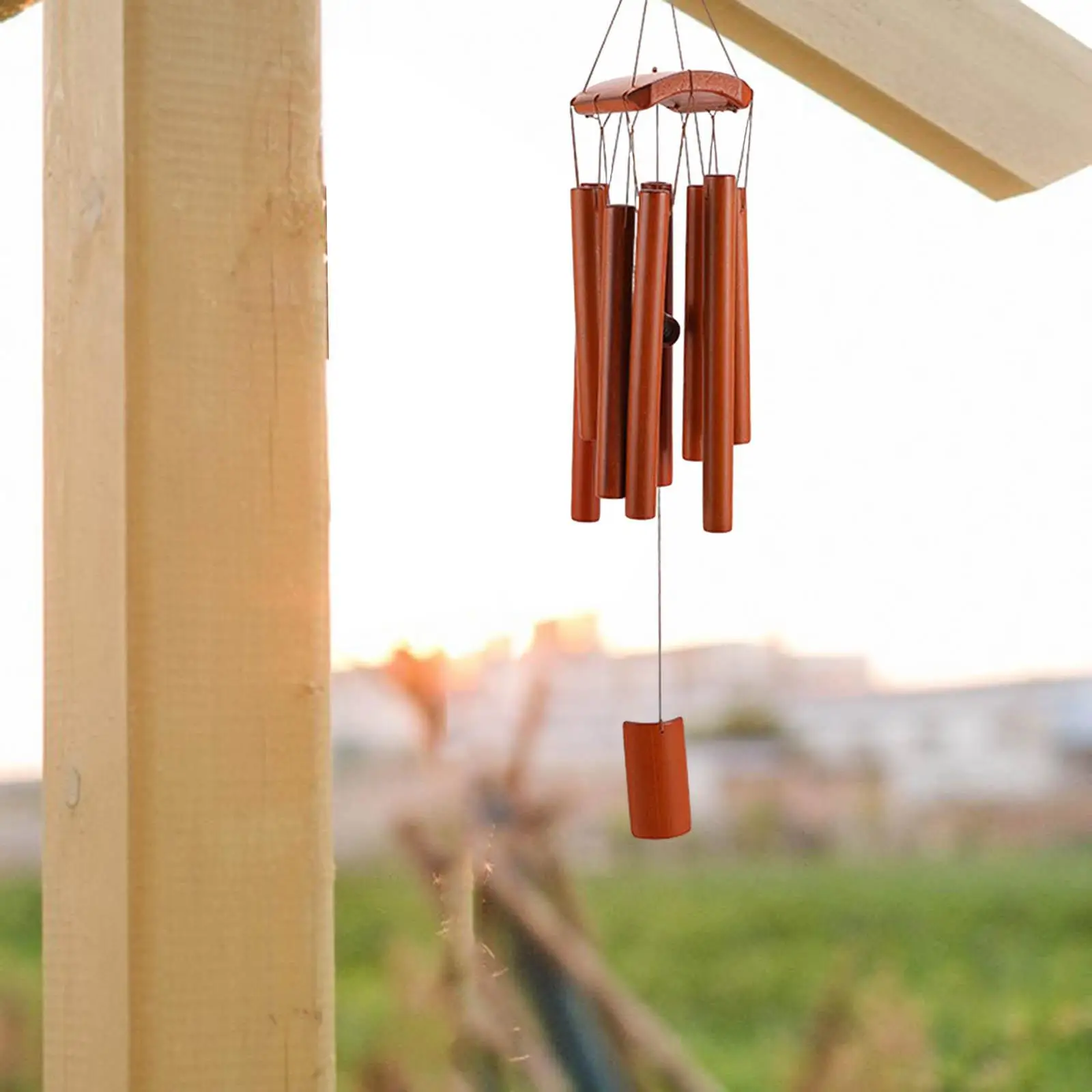 Wooden-Wind-Chime-Bamboo-Chime-Bell-Pendant-Simple-Garden-Wind-Chime ...