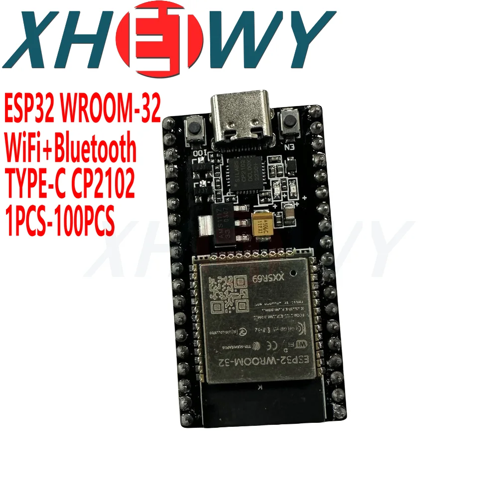 ESP32-WROOM-32-Development-Board-5V-TYPE-C-CP2102-WiFi-Bluetooth-Ultra ...