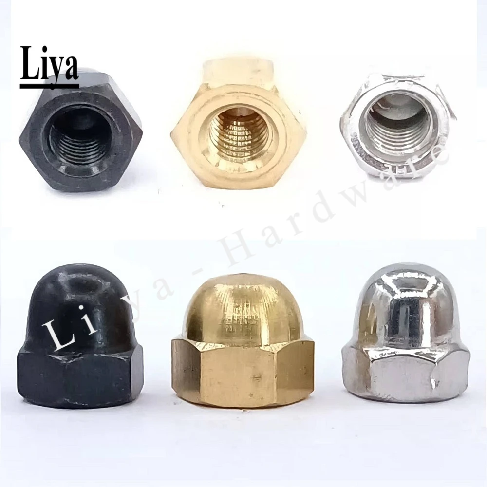 2-20pcs Din1587 Acorn Cap Nut M3 M4 M5 M6 M8 M10 M12 Stainless Steel ...
