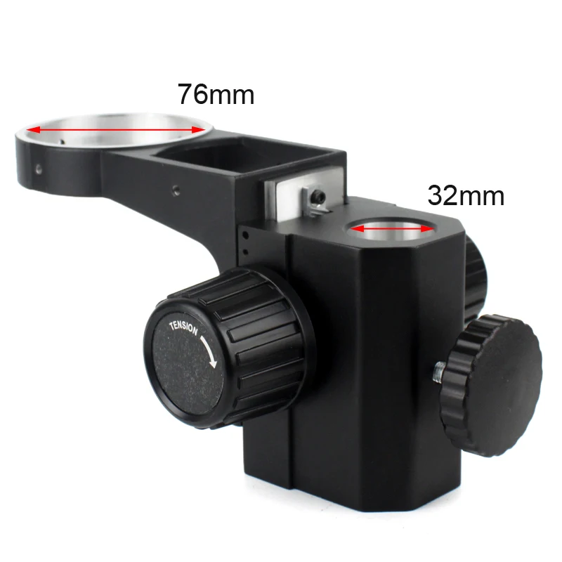 76mm Diameter Zoom Stere Microscopes Adjustable Focusing Bracket ...