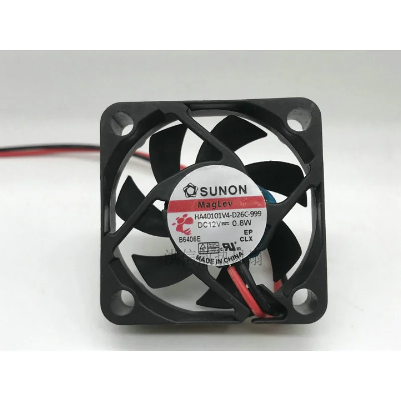 New CPU Cooler Fan for SUNON HA40101V4-D26C-999 DC12V 0.80W 4CM Silent ...