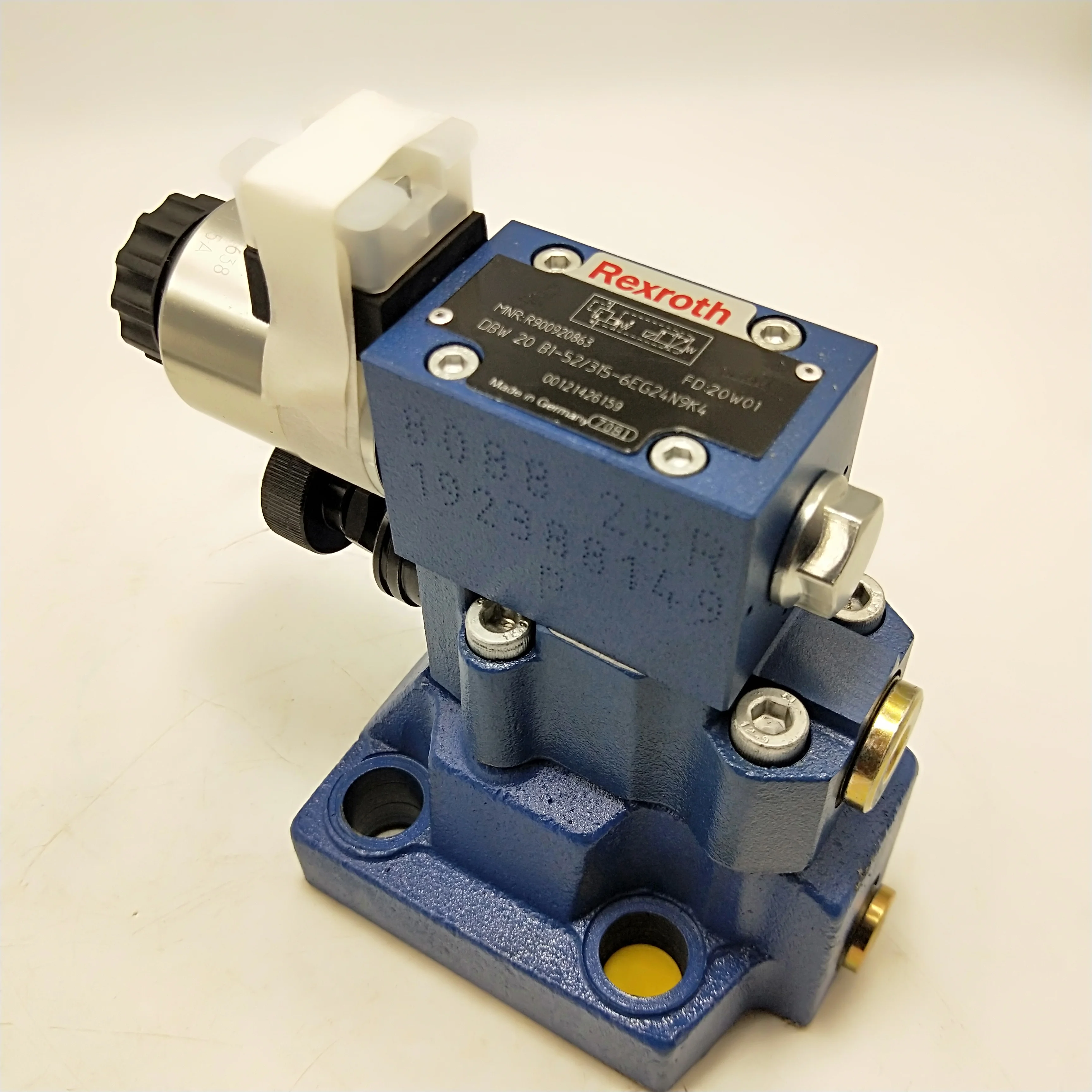 Rexroth 전자기 릴리프 밸브 DB DBW DBW20B 1 L5X/31.5 6EG24NZ5L DBW10B 1 52/315 ...