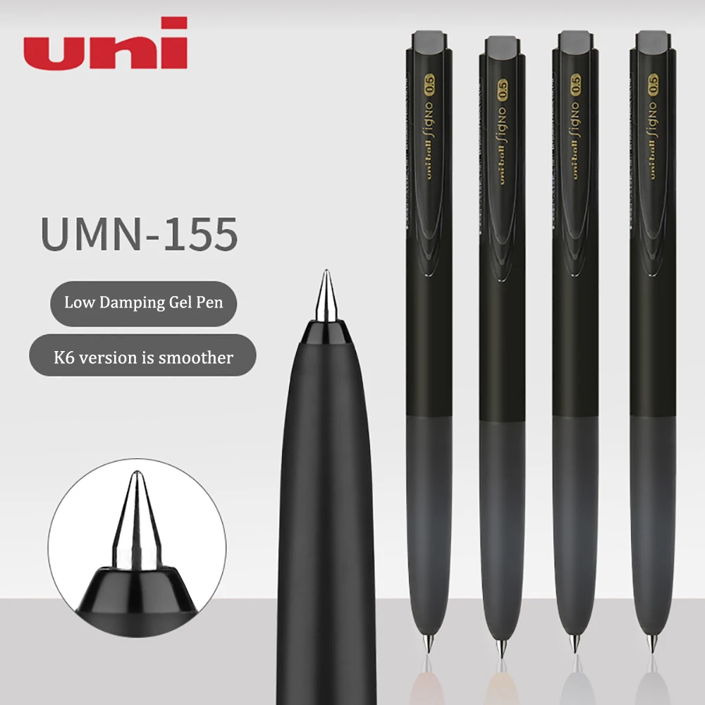 Japan-UNI-Gel-Pen-Umn155-Low-Damping-Signo-Press-Ballpoint-Pen-Quick ...